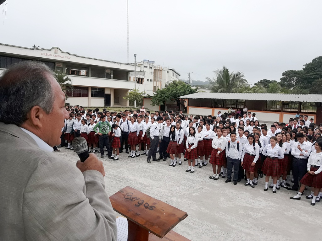 Discurso de alcalde en Hora Cívica – REVISTA DE MANABÍ