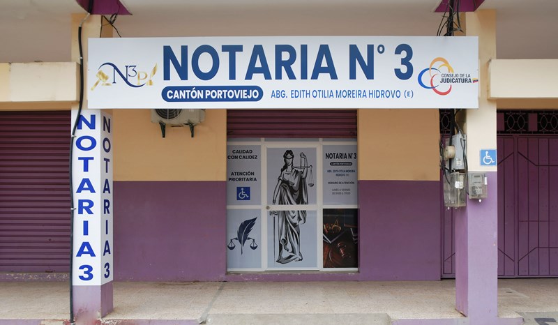 Cambió de domicilio esta Notaría de Portoviejo – REVISTA DE MANABÍ